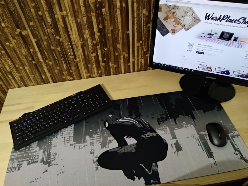 Gaming Desk Mat Geek placemats HD Colorful Large Desk Pad | Etsy