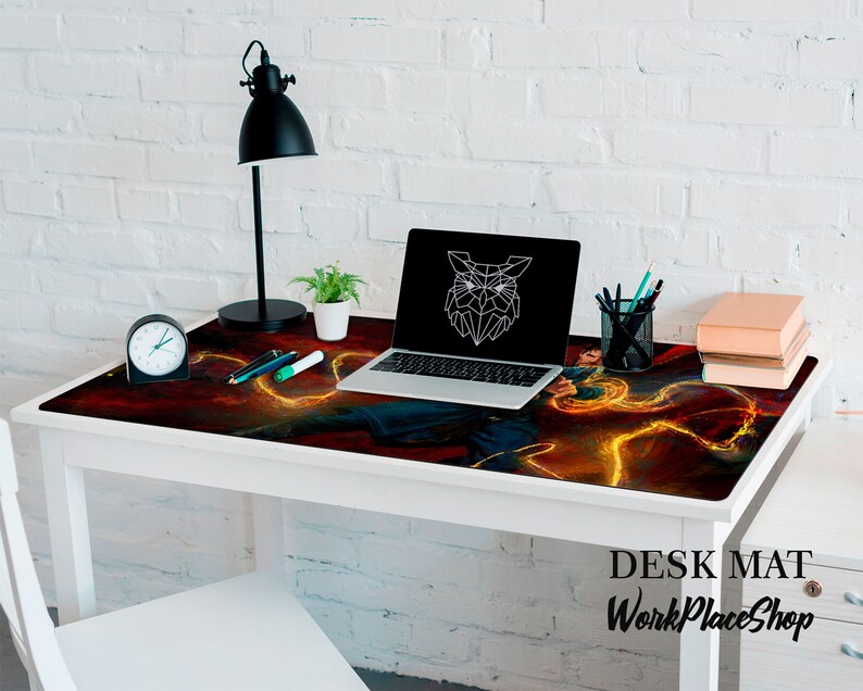 Gaming Desk Mat Geek placemats HD Colorful Large Desk Pad | Etsy