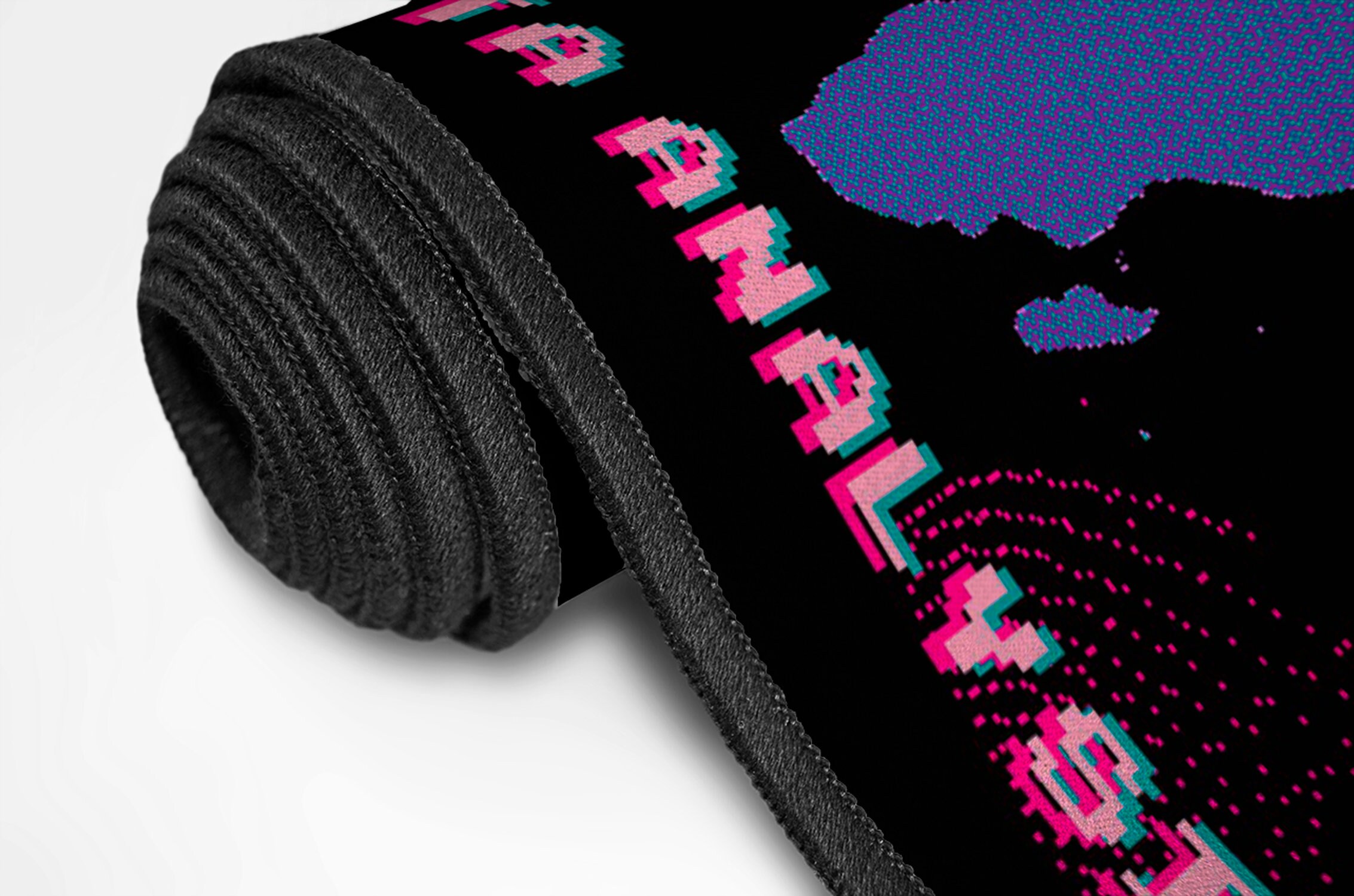 Pixel World Map Gaming Mouse Pad. Large desk mat. | Etsy