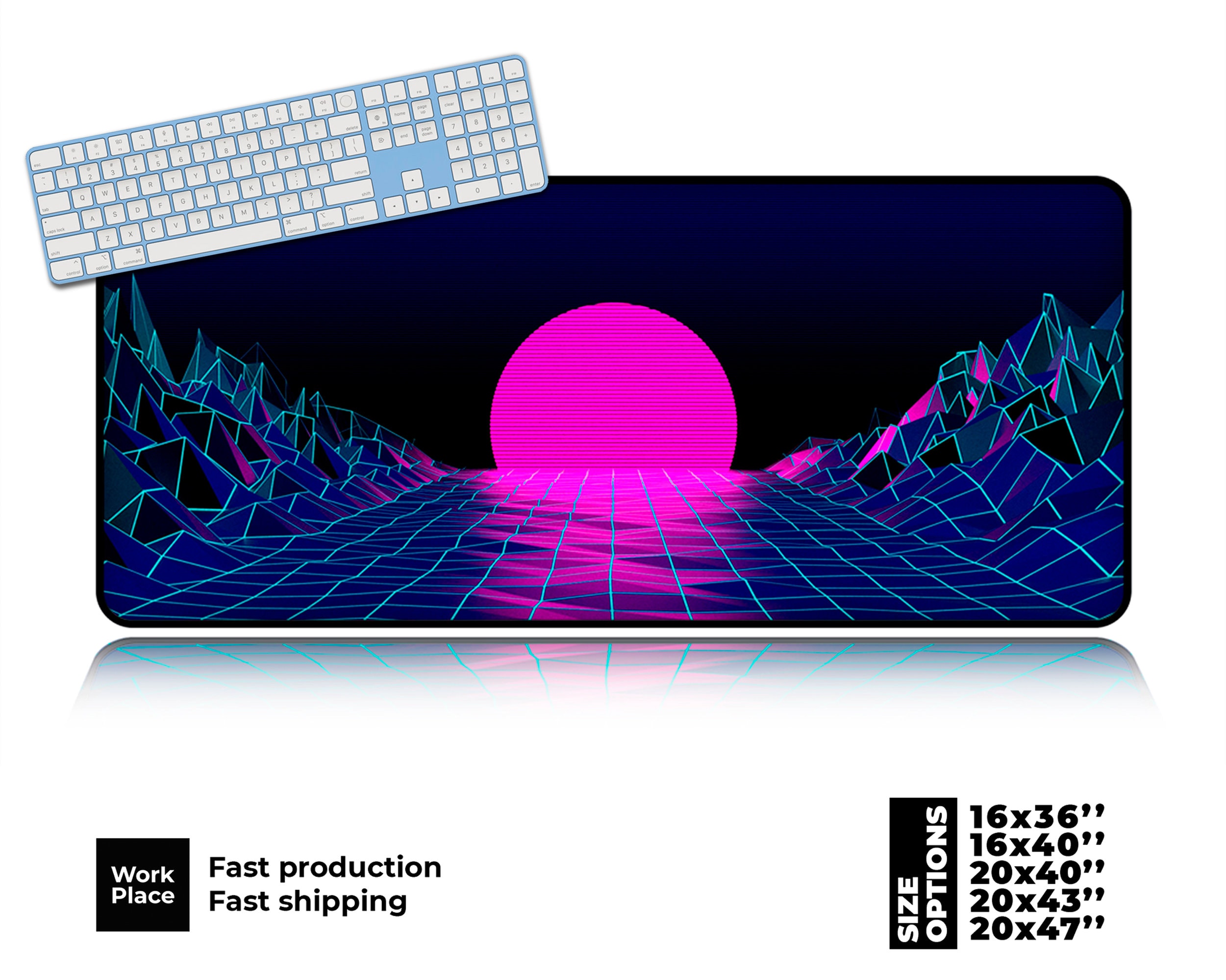 Gaming Desk Mat Gaming Mouse Pad Coworker Gift mouse pad | Etsy