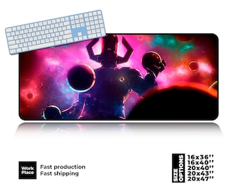 Gaming Desk Mat Geek Placemats HD Colorful Large Desk Pad | Etsy