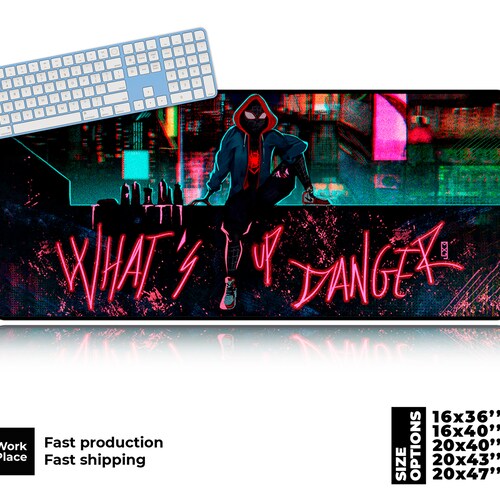 Gaming Desk Mat Geek Placemats HD Colorful Large Desk Pad - Etsy