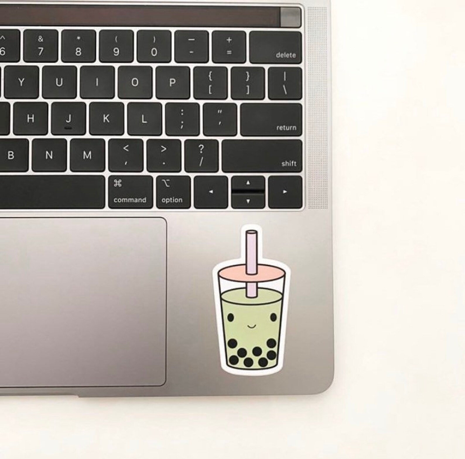 Boba Milk Tea Sticker Cute Vinyl Sticker Cute Food Sticker - Etsy