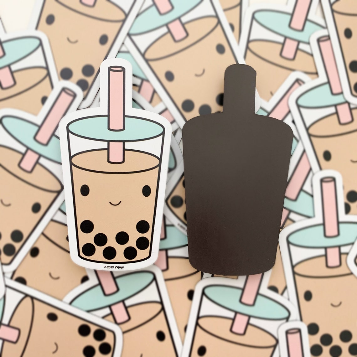 Boba Milk Tea Magnet, Cute Food Magnet, Bubble Tea Magnet, Milk Tea ...