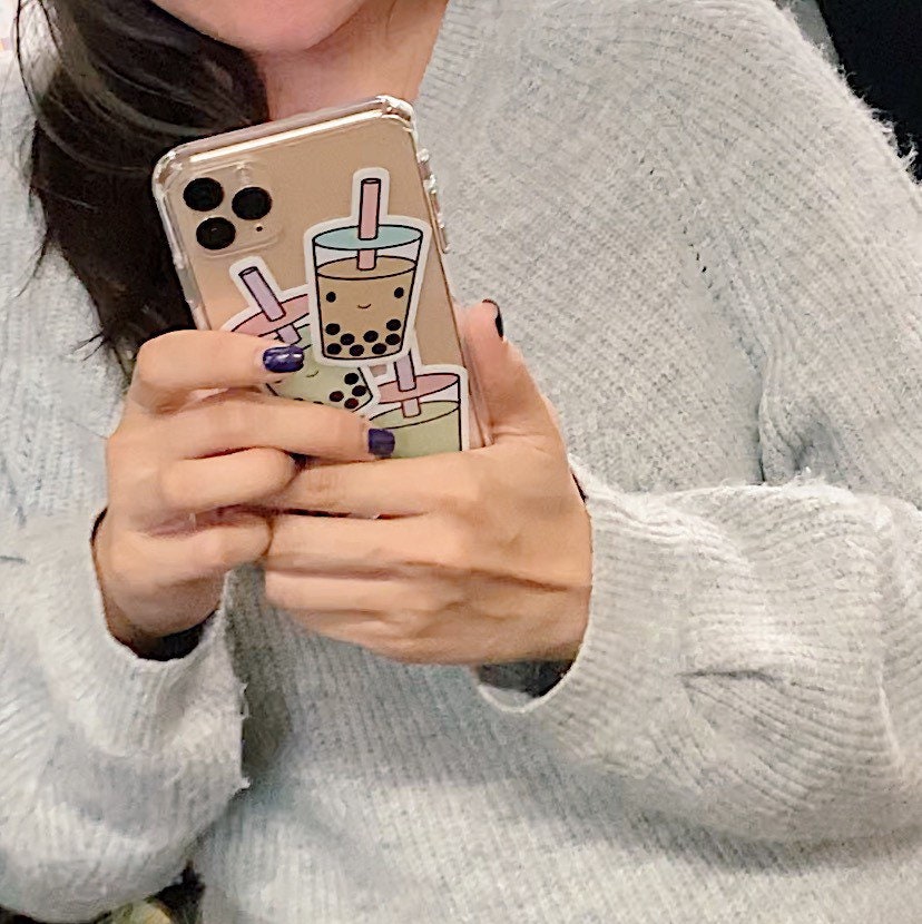 Boba Milk Tea Sticker Cute Vinyl Sticker Cute Food Sticker - Etsy