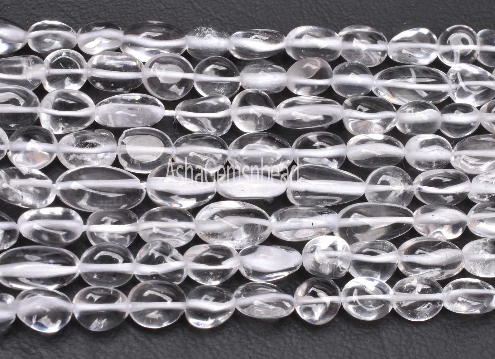 Beautiful Clear Crystal Quartz Smooth Nugget Shape - Etsy