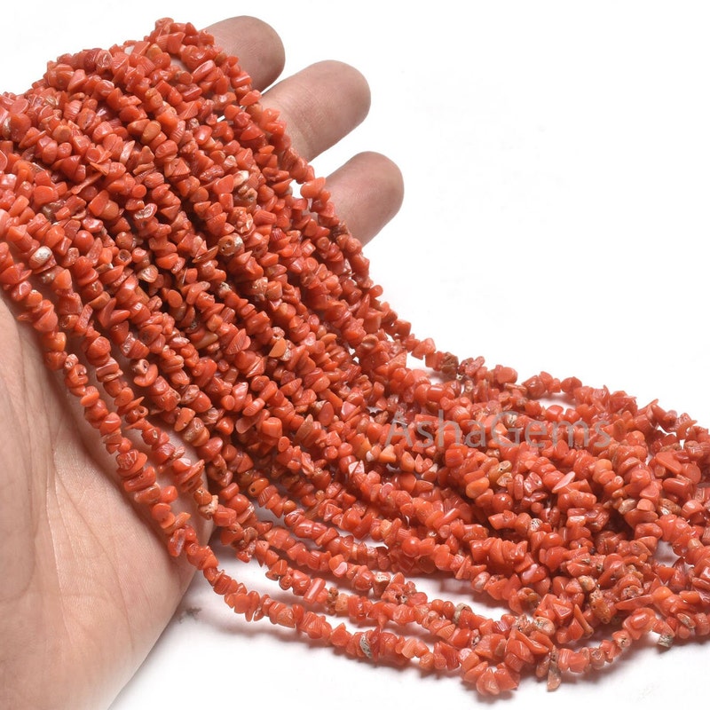 Coral Bead Jewelry - Etsy
