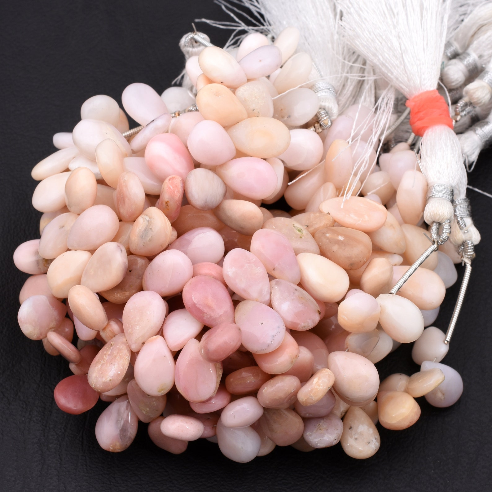 Wonderful Pink Opal Shaded Smooth Pear Shape Gemstone - Etsy