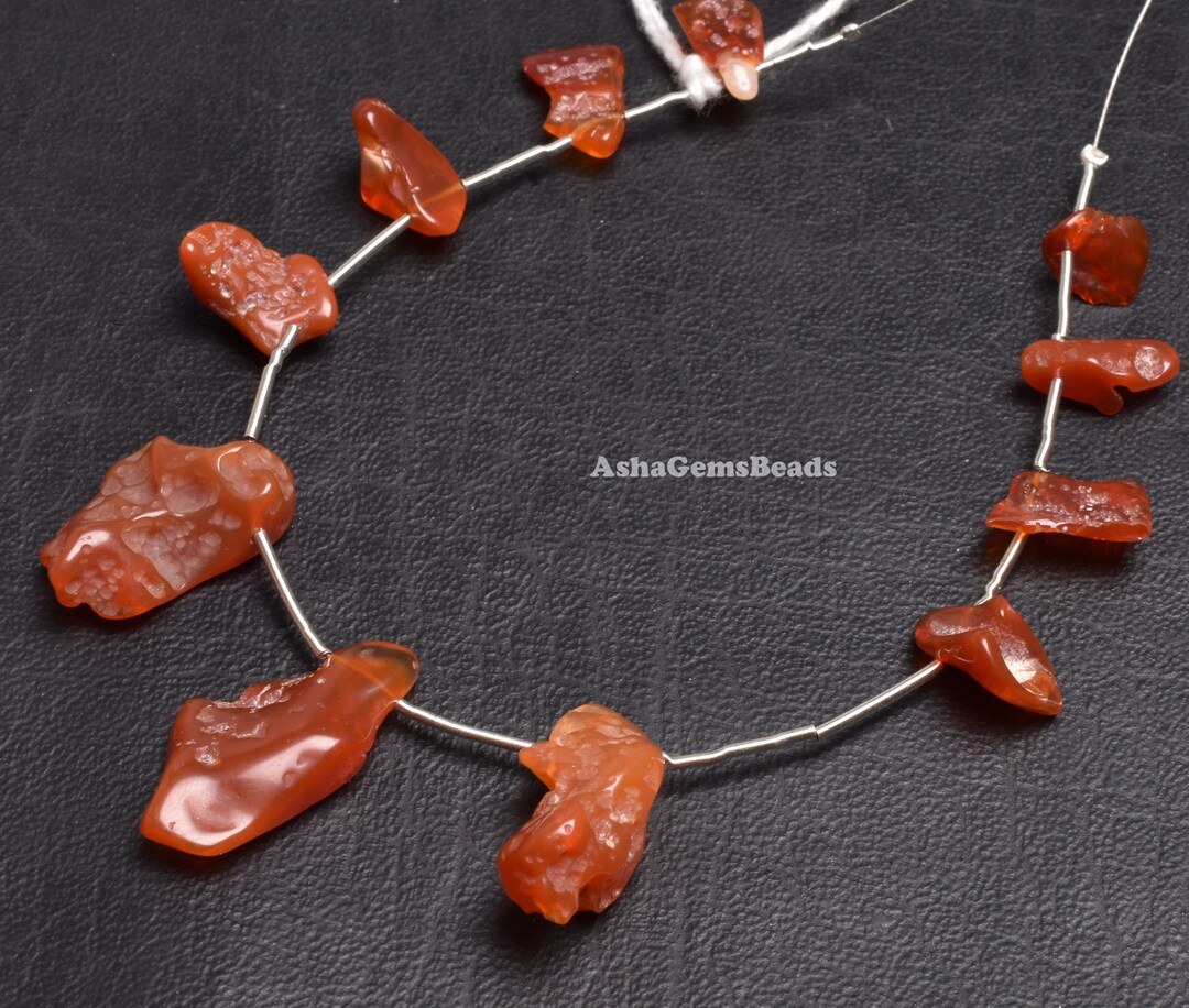 Beautiful Mexican Fire Opal Smooth Nugget Beads Natural Mexican Opal ...