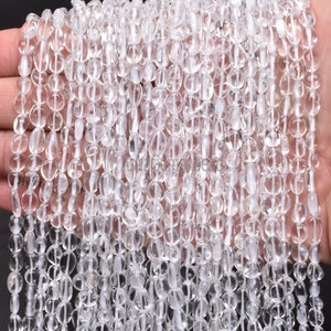 Beautiful Clear Crystal Quartz Smooth Nugget Shape - Etsy