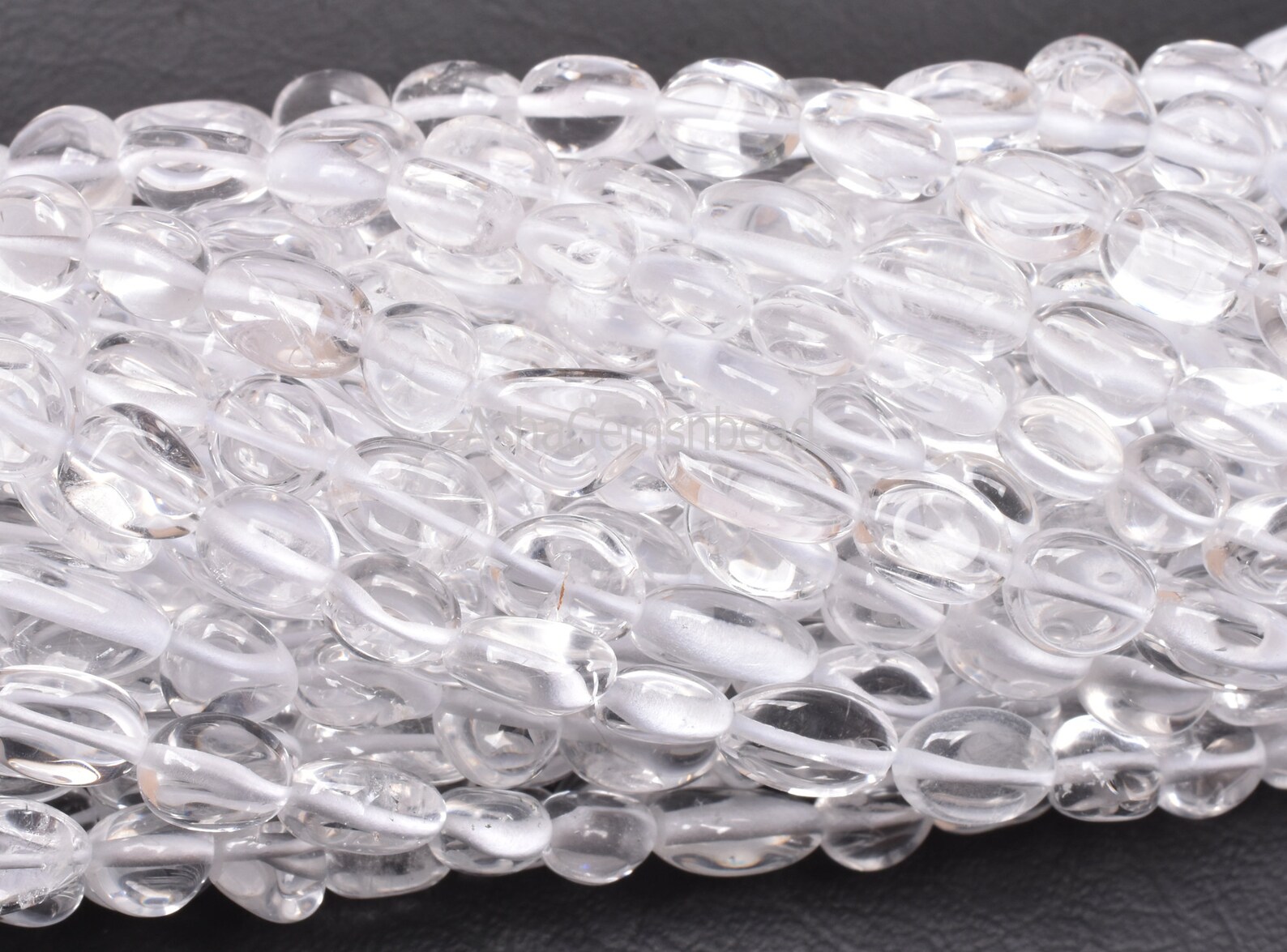 Beautiful Clear Crystal Quartz Smooth Nugget Shape - Etsy