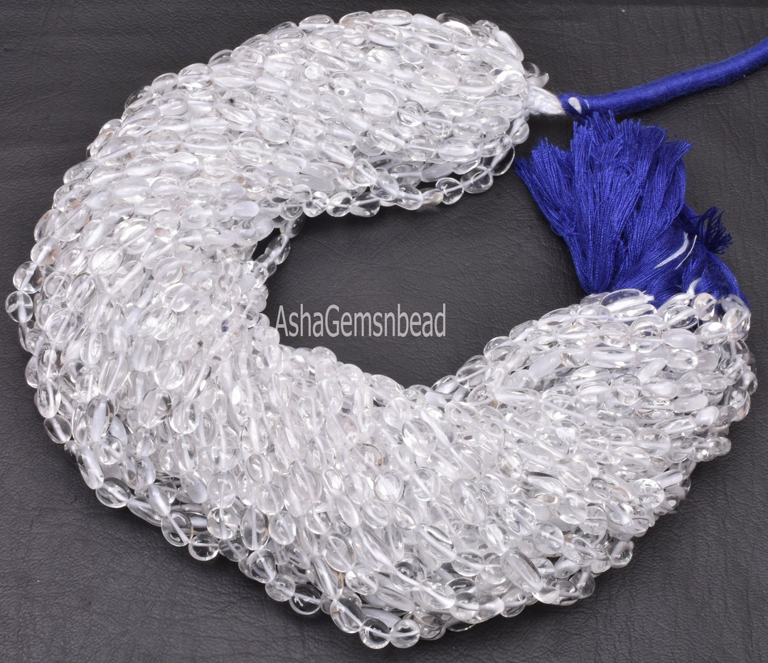 Beautiful Clear Crystal Quartz Smooth Nugget Shape - Etsy