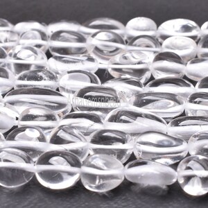 Beautiful Clear Crystal Quartz Smooth Nugget Shape - Etsy