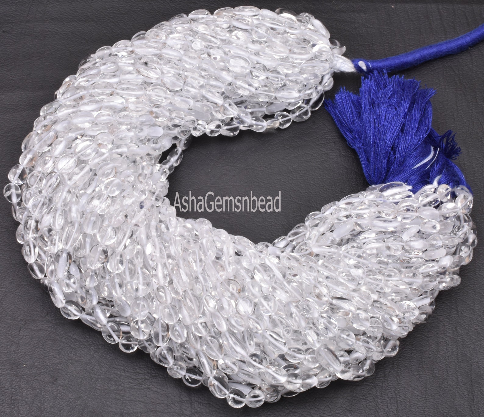 Beautiful Clear Crystal Quartz Smooth Nugget Shape - Etsy