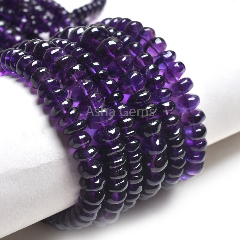 Smooth Amethyst - Etsy