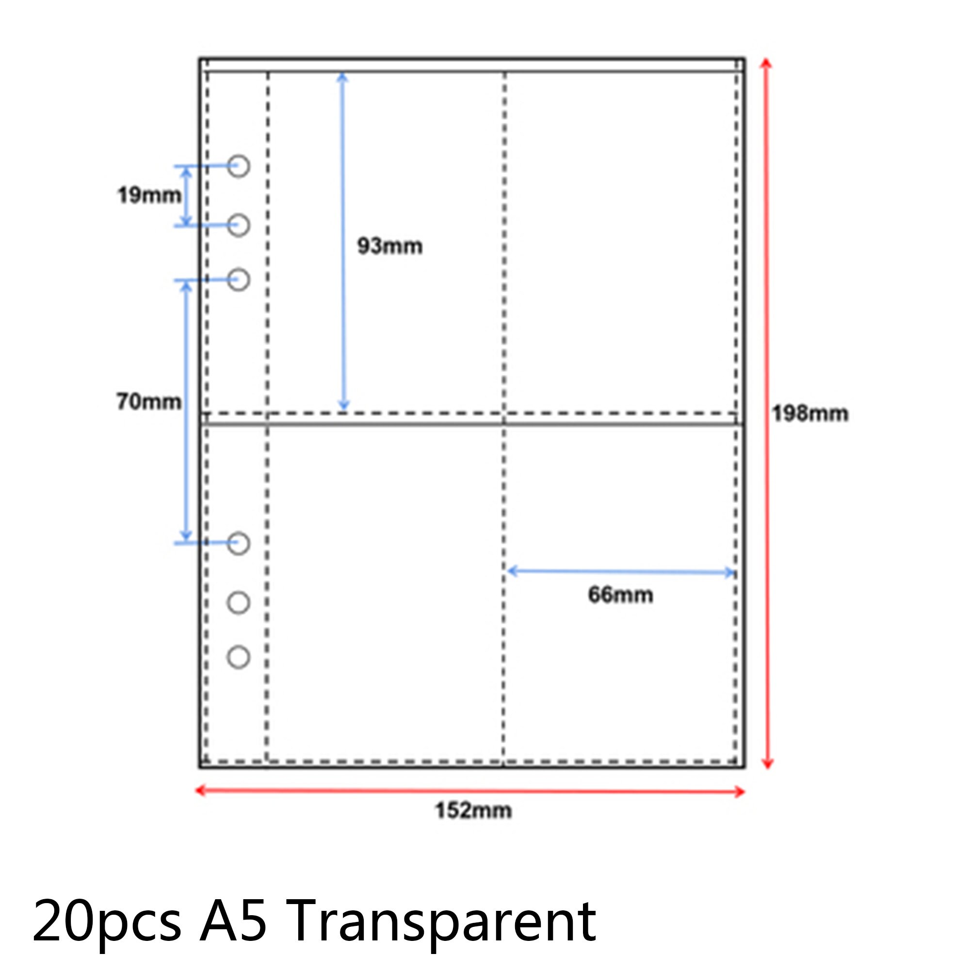 Planner Binder PVC Zipper Binder Cute Binder Empty Binder | Etsy UK