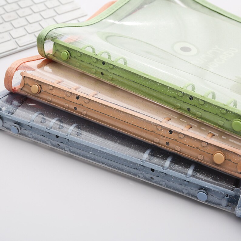 Planner Binder PVC Zipper Binder Cute Binder Empty Binder | Etsy UK