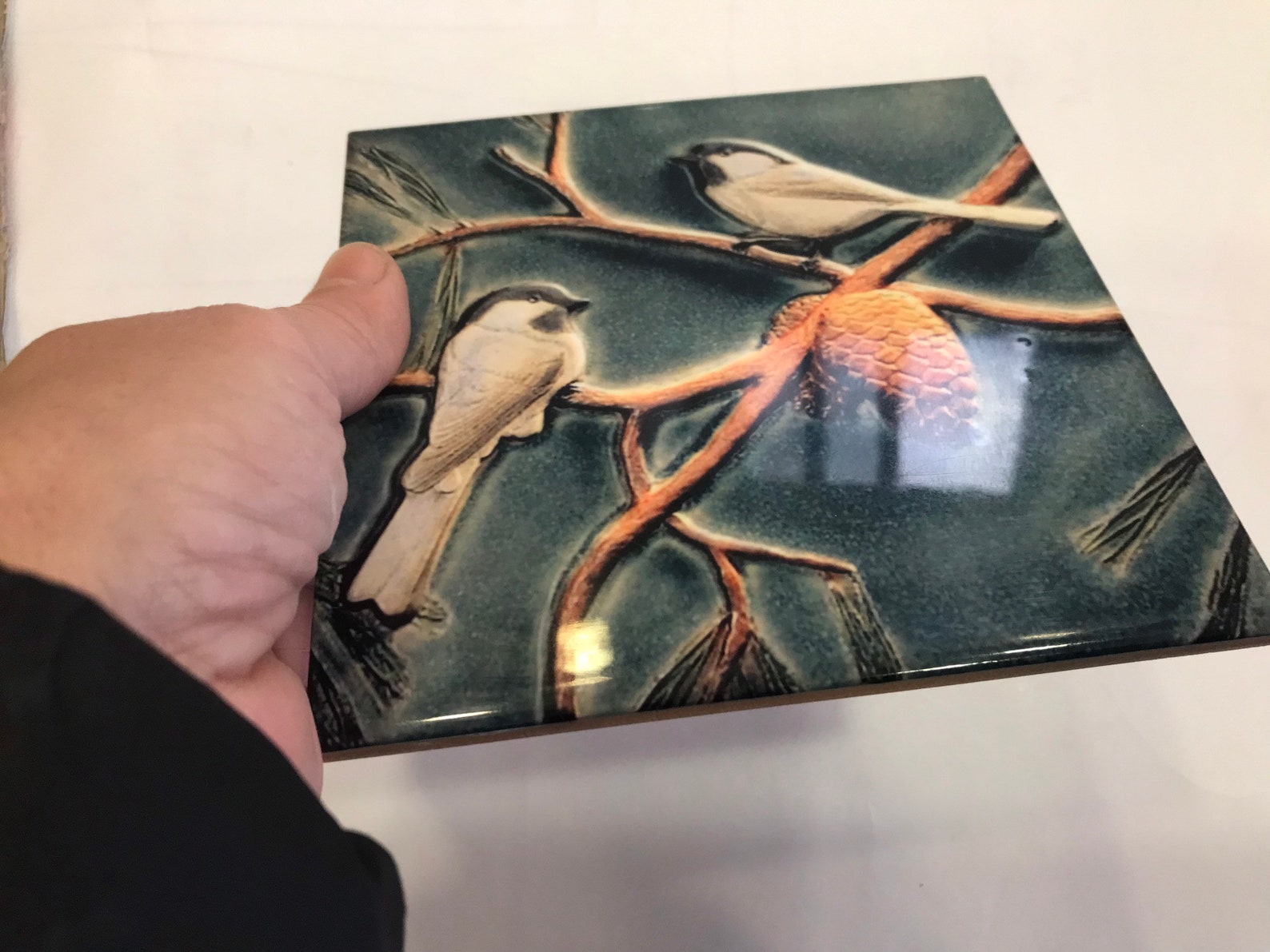 Ceramic Tile Birds Nature Tile Inspired Permanent Print, Please Read ...