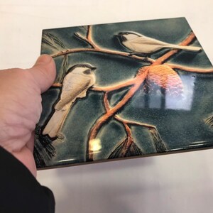 Ceramic Tile Birds Nature Tile Inspired Permanent Print, Please Read ...