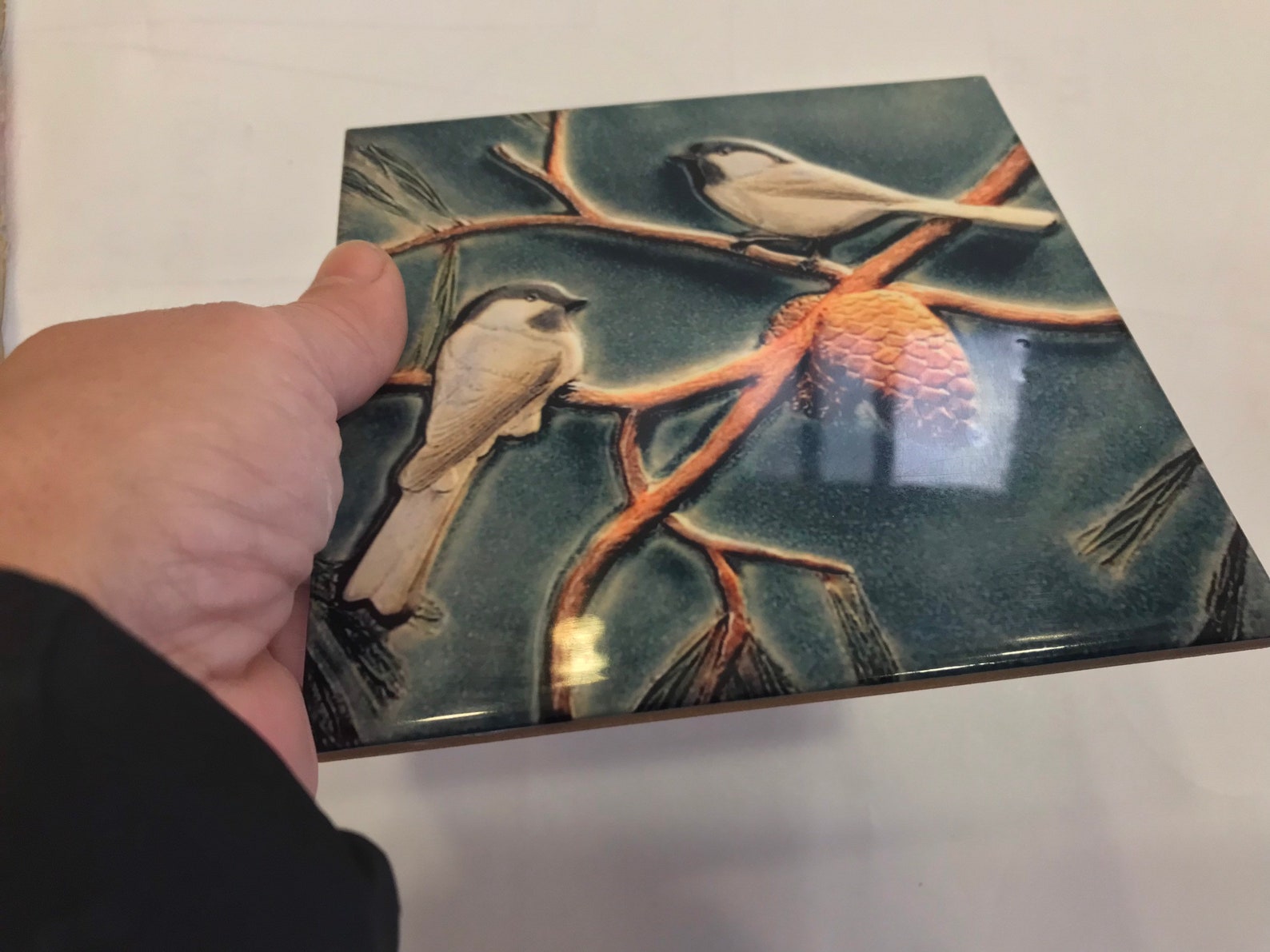 Ceramic Tile Birds Nature Tile Inspired Permanent Print, Please Read ...