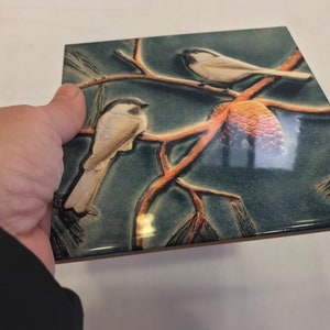Ceramic Tile Birds Nature Tile Inspired Permanent Print, Please Read ...