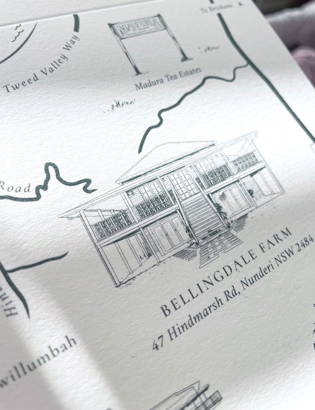 CUSTOM Digital Wedding Venue Illustration - Hand Drawn Fine Linework ...