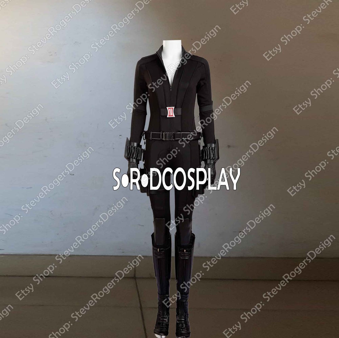 Captain America 3 Cosplay Costume Outfit Black Widow Cosplay - Etsy