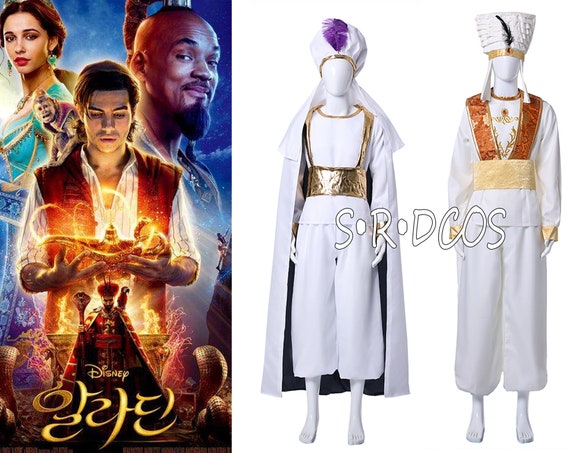 Aladdin Prince Cosplay Costume Aladdin Cosplay Adult | Etsy