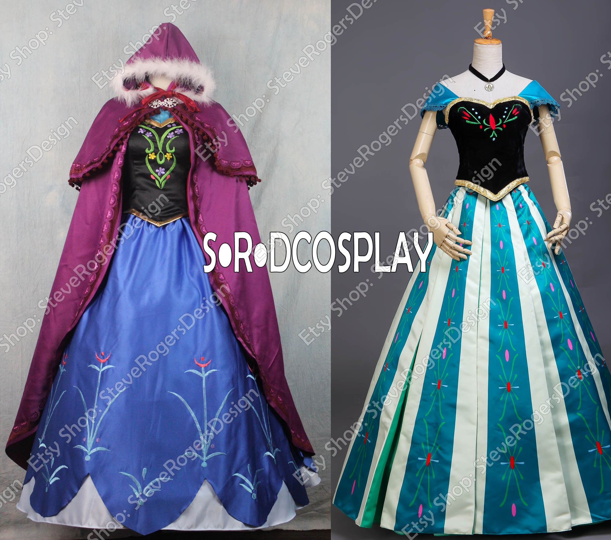Frozen Anna Dress Design