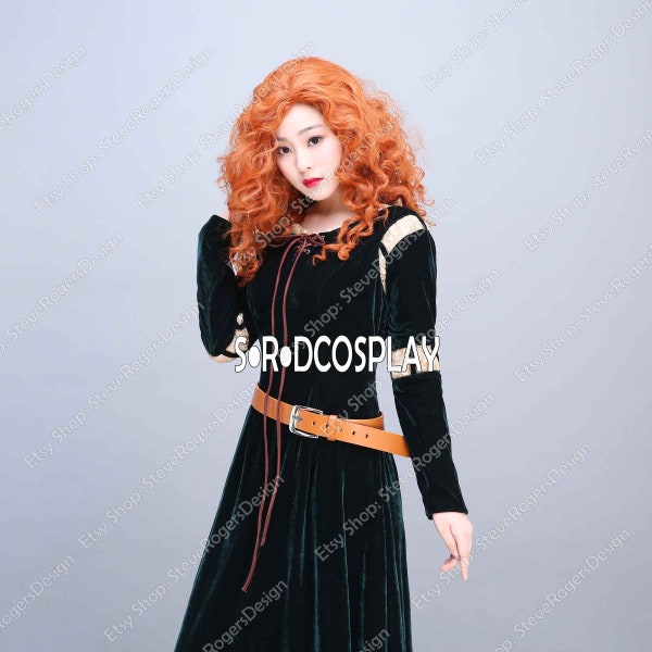 Merida Dress Adult - Etsy
