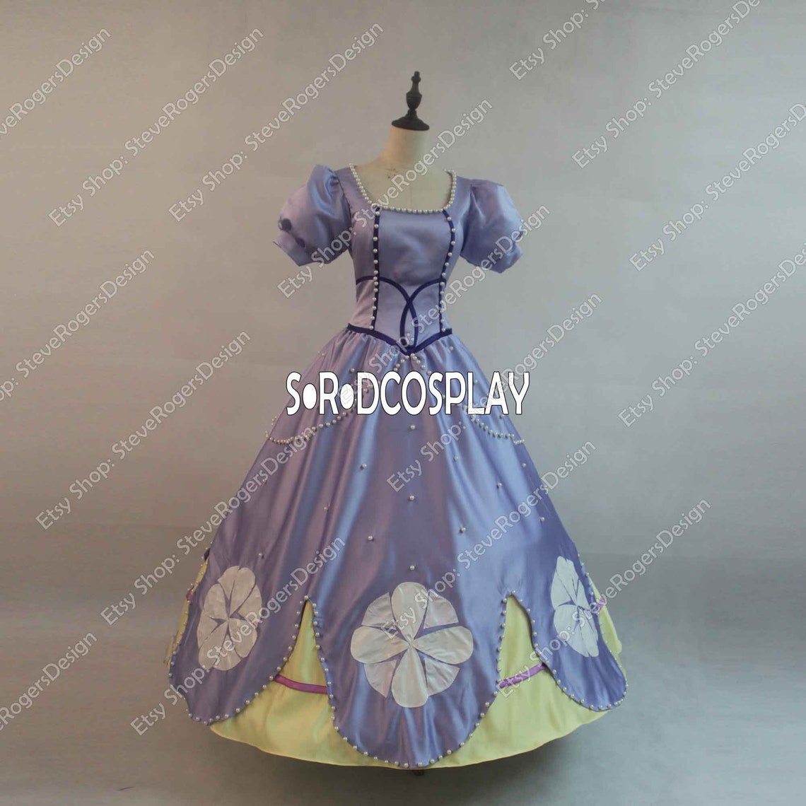 Sofia the First Princess Cosplay Costume Adult Women Sofia - Etsy