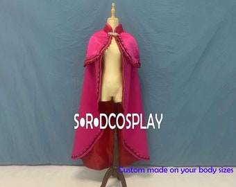 ALL SIZES Princess Anna Inspired Cape-cloak-frozen Pink Cape Infant ...