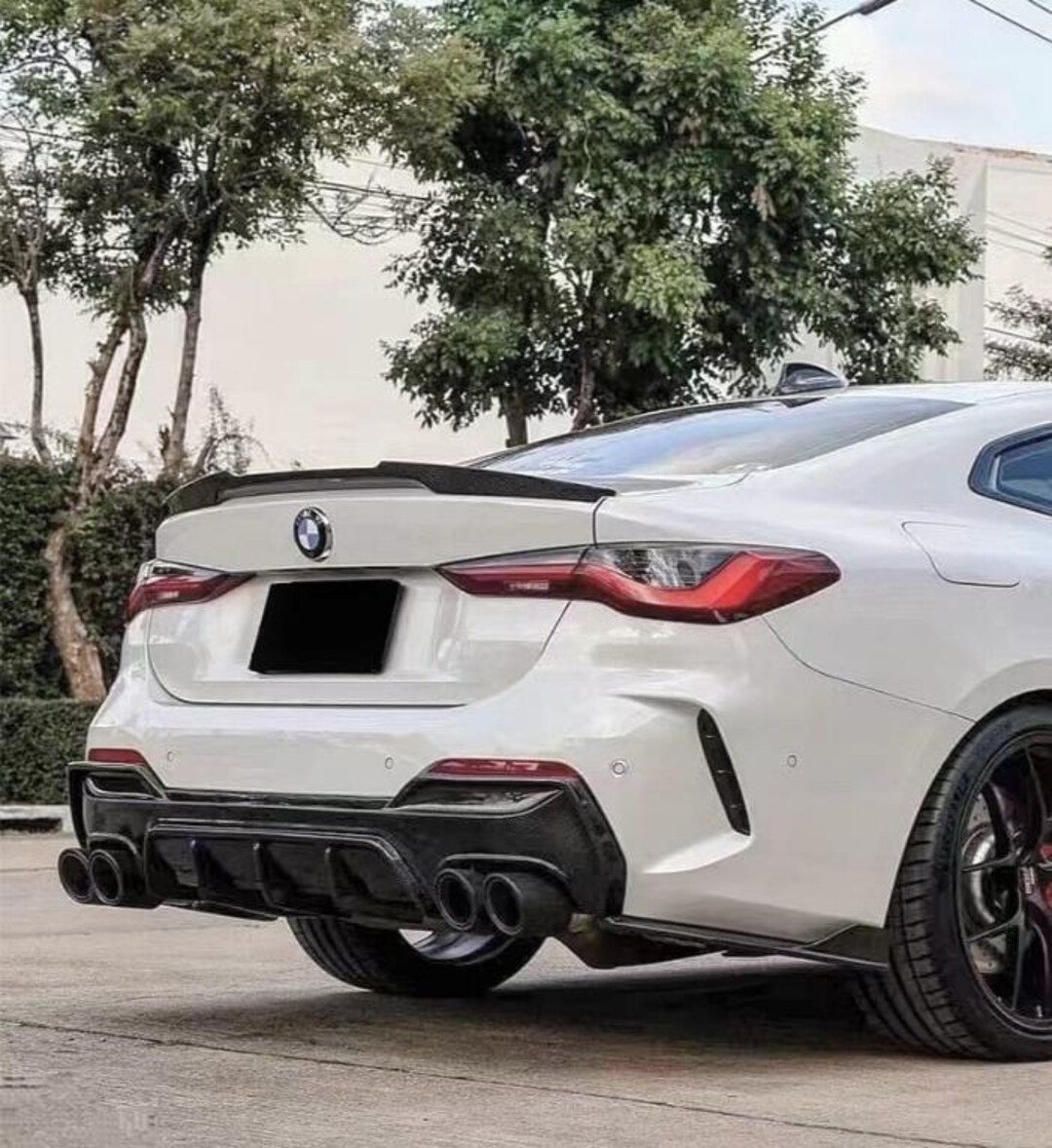 Real Carbon Spoiler G22 BMW 2021-25 4 Series M50 Trunk M4 Cs Psm Wing ...