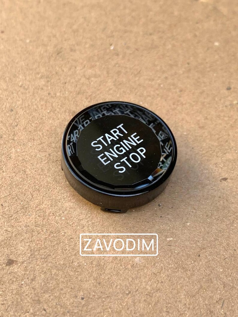 E-series BMW Crystal Start Stop Button Engine Cover E60 E90 E70 - Etsy