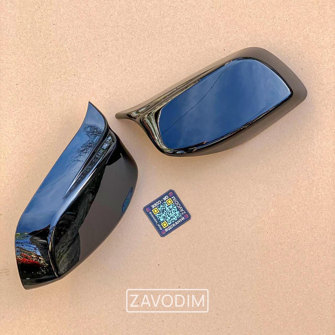 2pcs BMW E60 E61 E63 E64 Mirror Covers 5 6 Series Left+right Prelci ...