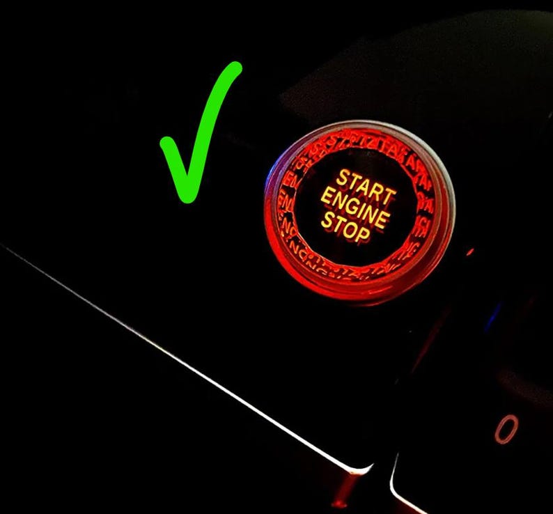 E-series BMW Crystal Start Stop Engine Button Switch Cover E60 E90 E70 Diamond - Etsy