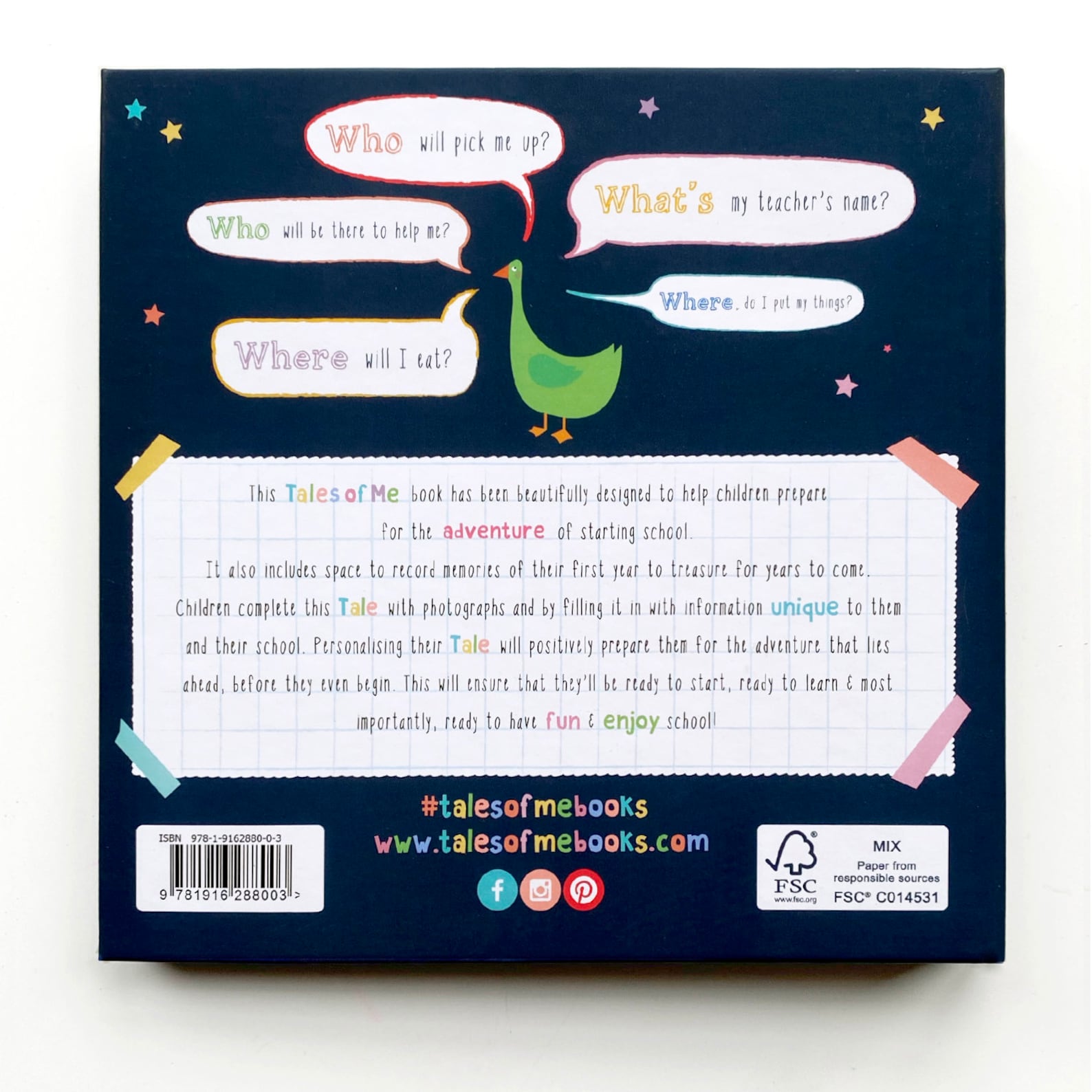 The Tale of Starting School Book - Etsy