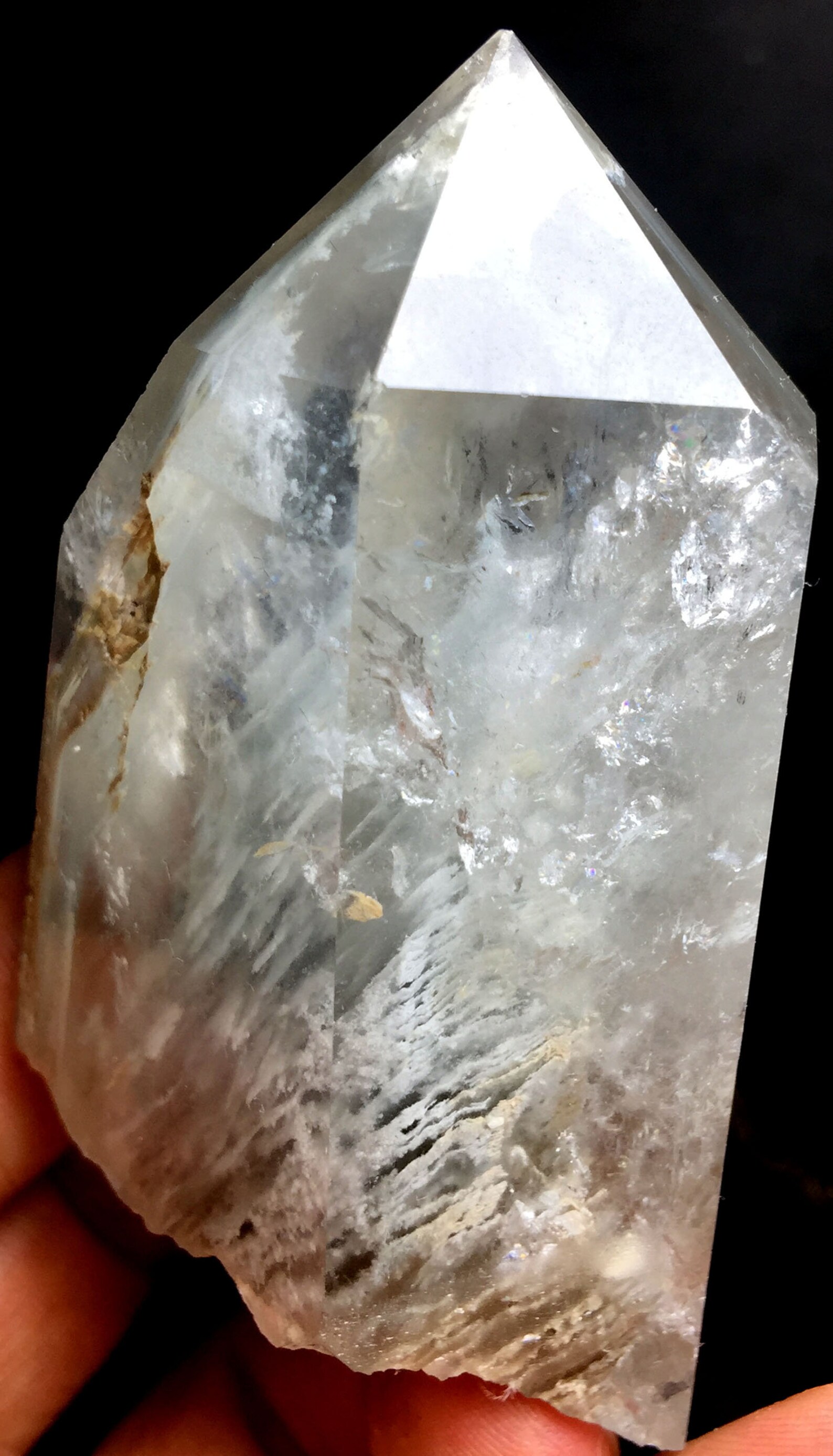 153g Natural Phantom Quartz Crystal Shows Layers of Growth Energy ...