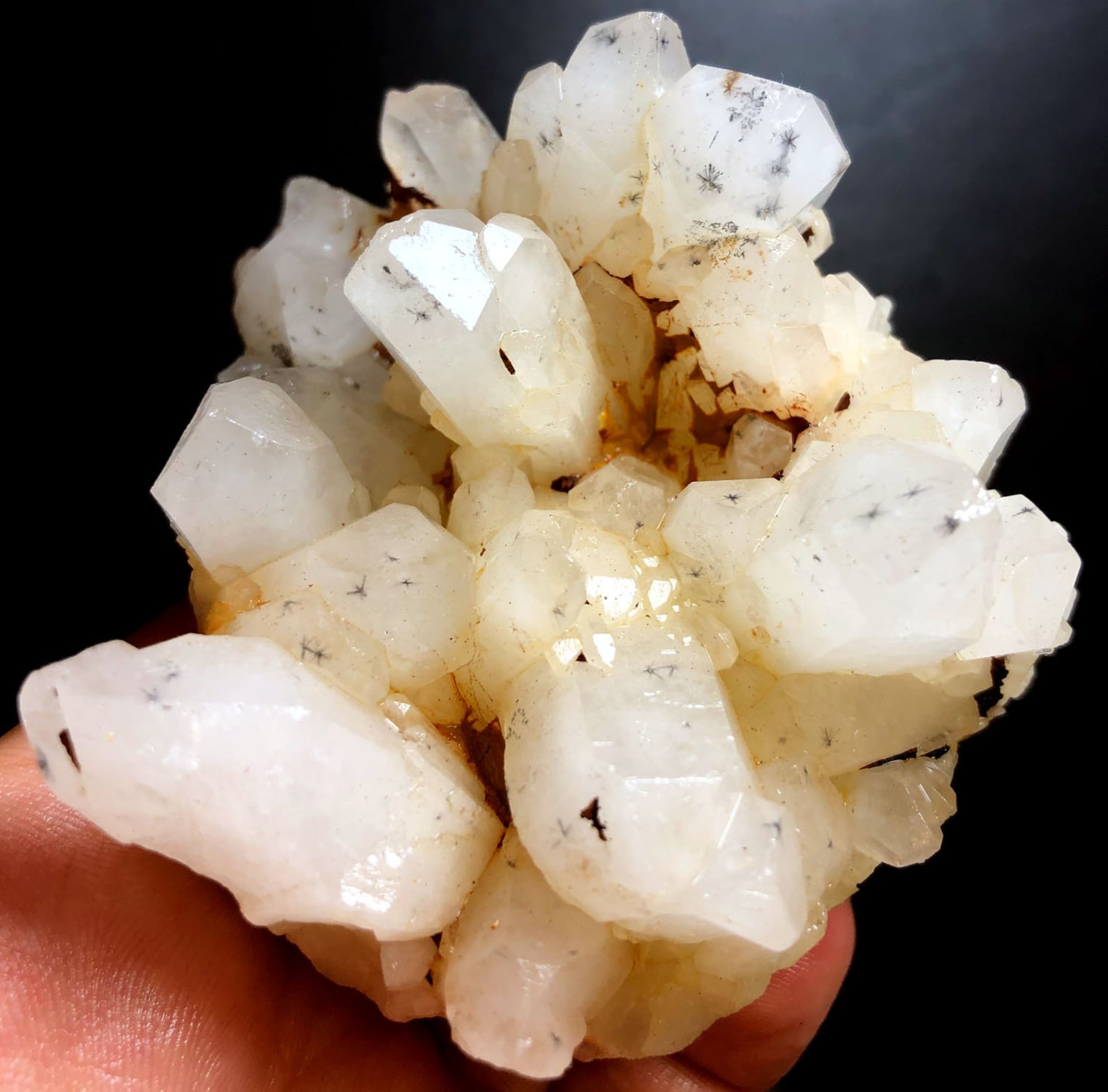 229g RARE Natural Hollandite Star Quartz CRYSTAL Point - Etsy España