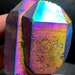 110g Rainbow Titanium Plated Crystal Cluster Color-changing - Etsy