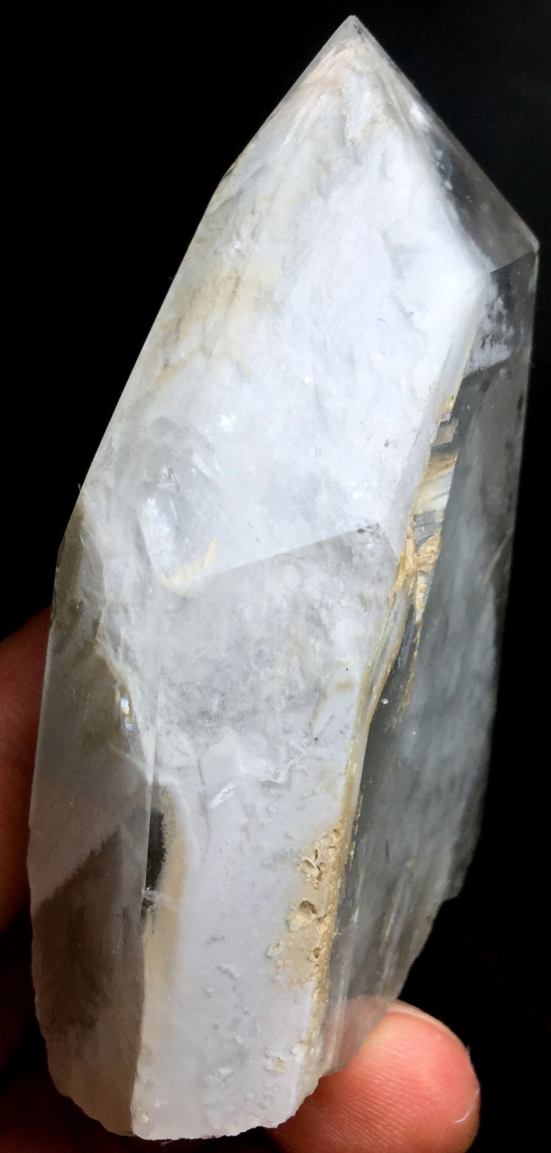 153g Natural Phantom Quartz Crystal Shows Layers of Growth Energy ...