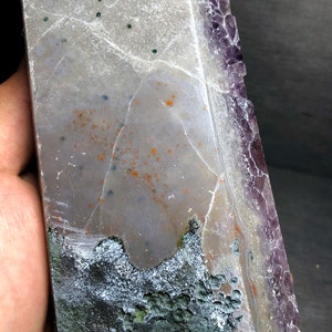 1483g Amethyst Beautiful Purple QUARTZ Geode Crystal POINT Healing ...