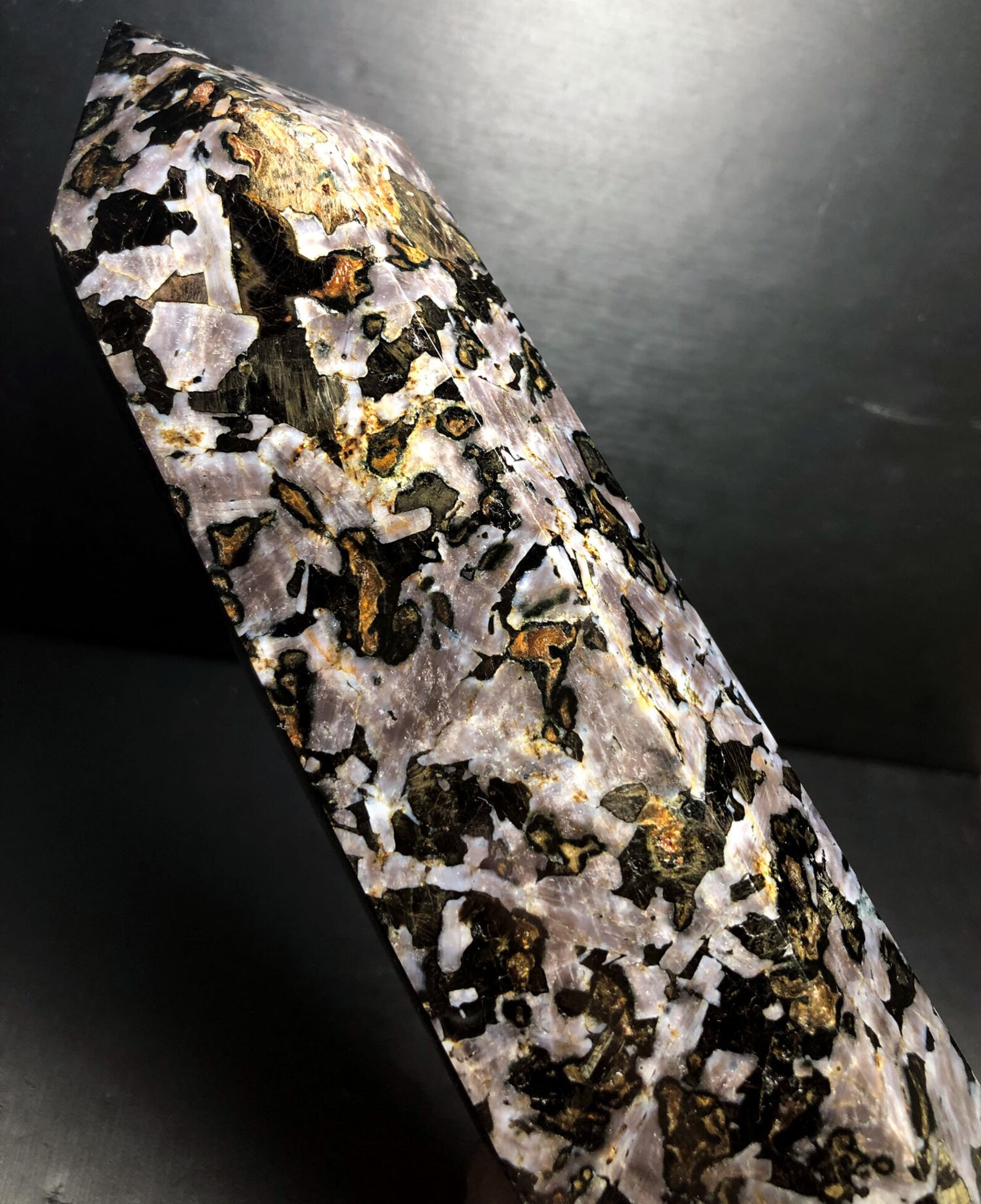 1224g 260mm MYSTIC MERLINITE Merlinite GABBRO Crystal Point - Etsy