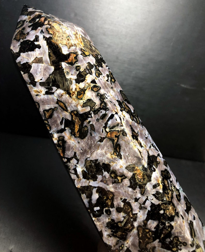 1224g 260mm MYSTIC MERLINITE Merlinite GABBRO Crystal Point - Etsy