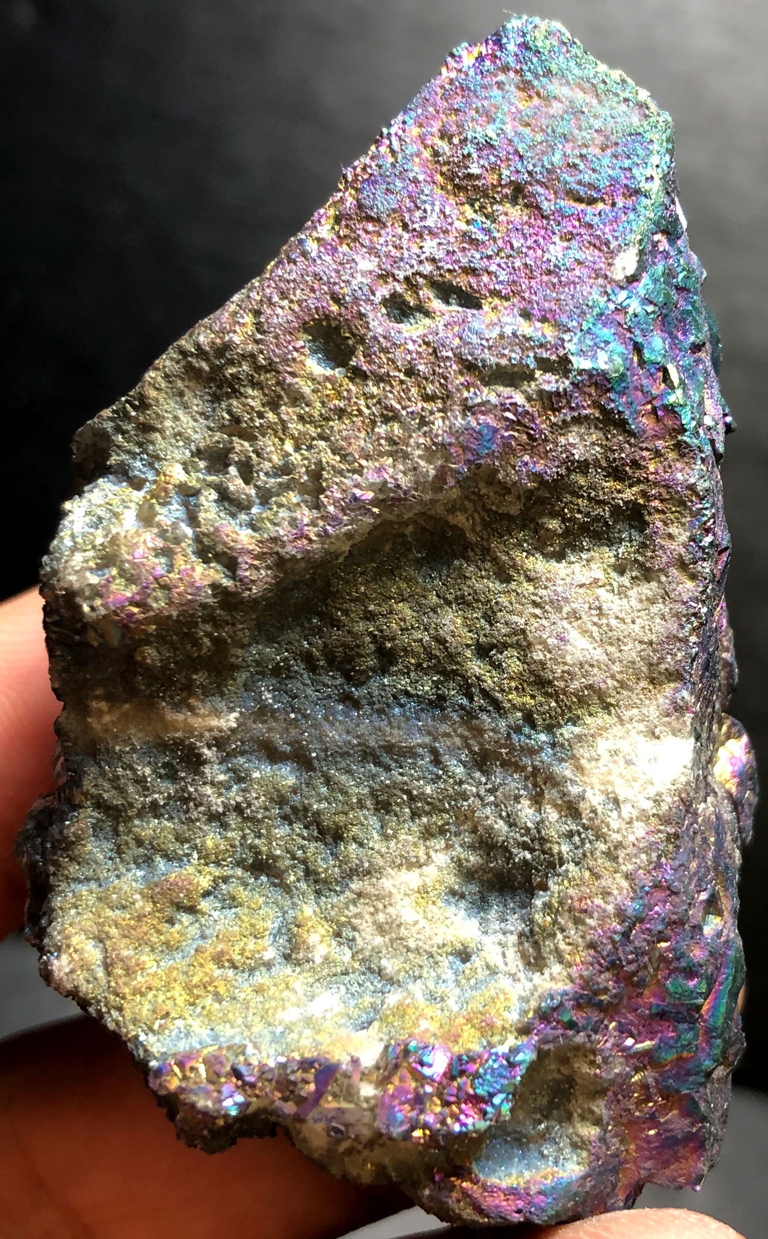 74g Rainbow Titanium Plated Crystal Cluster Color-changing - Etsy