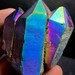 110g Rainbow Titanium Plated Crystal Cluster Color-changing - Etsy