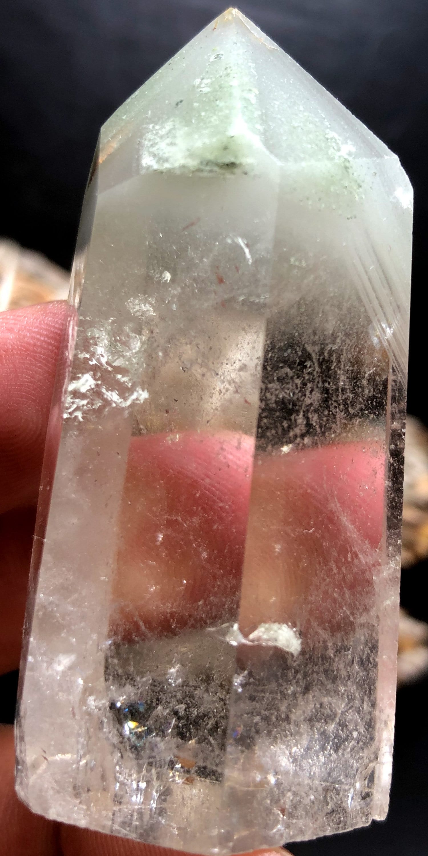 76g Natural Phantom Green Quartz Crystal Shows Layers of | Etsy