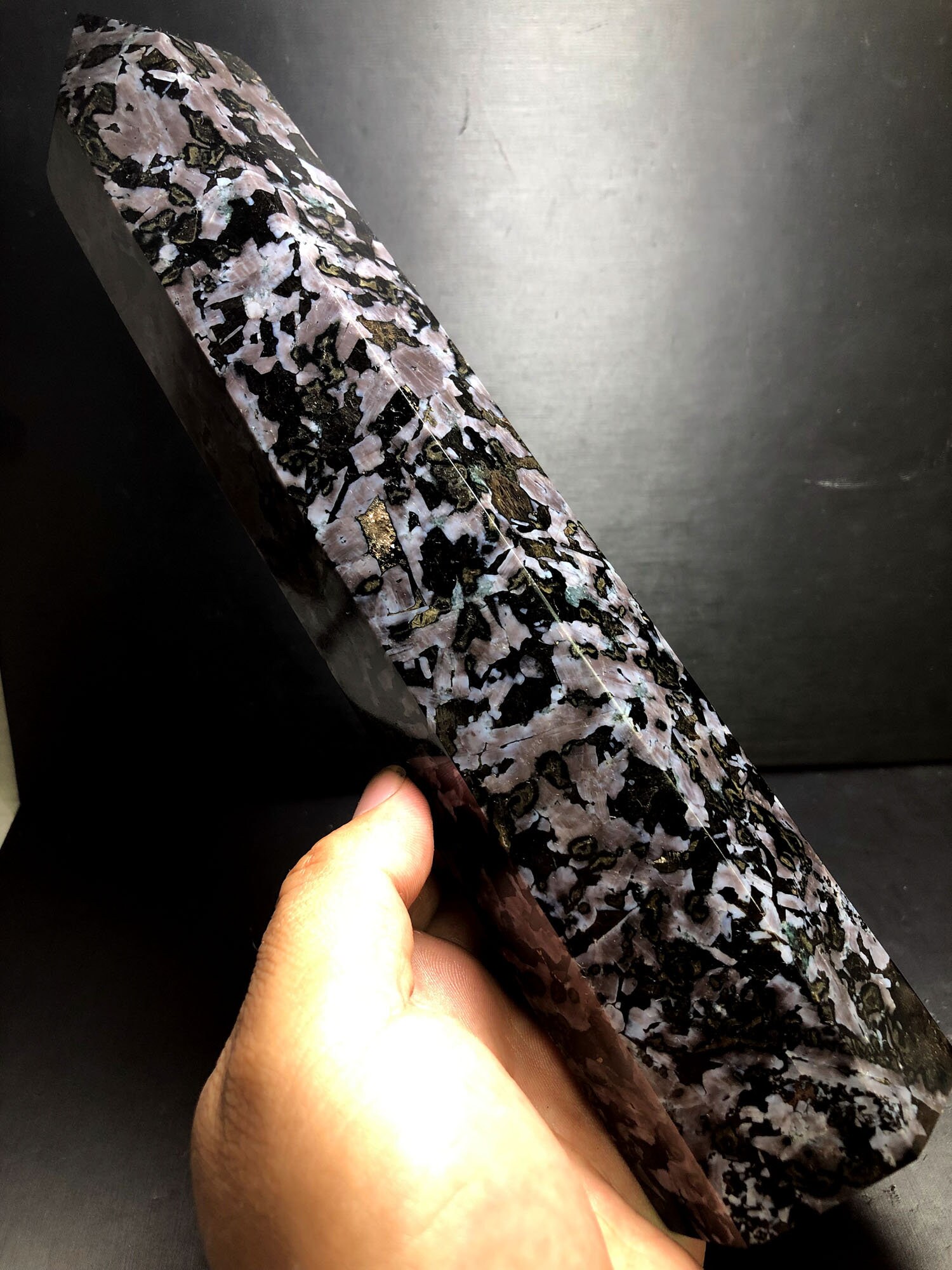 1224g 260mm MYSTIC MERLINITE Merlinite GABBRO Crystal Point - Etsy