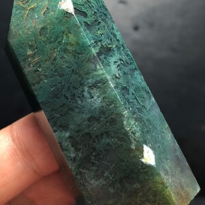 Moss Agate 71g Wow Sea Jasper Crystal Ocean Jasper Quartz Geode Reiki ...