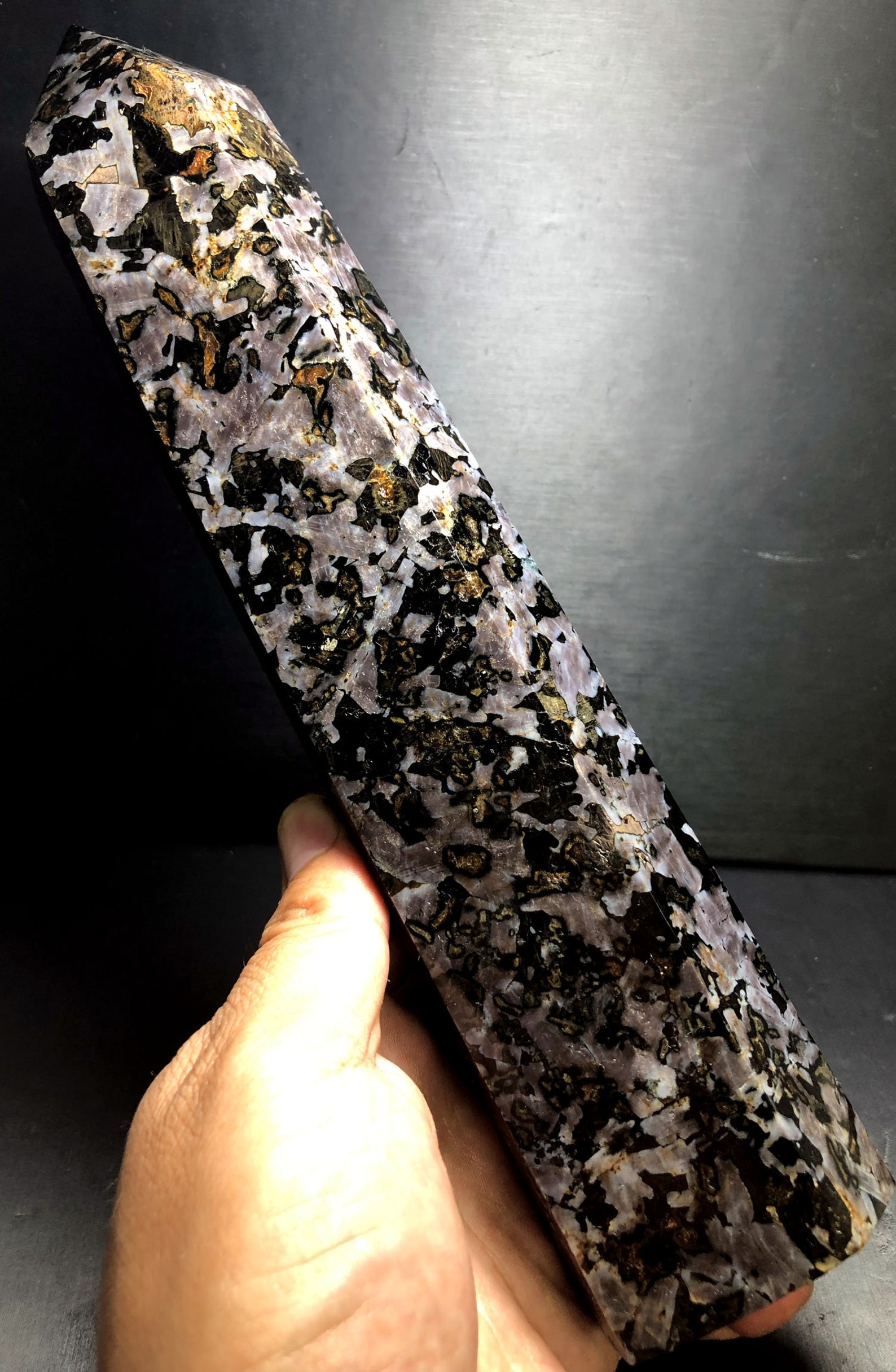 1224g 260mm MYSTIC MERLINITE Merlinite GABBRO Crystal Point - Etsy